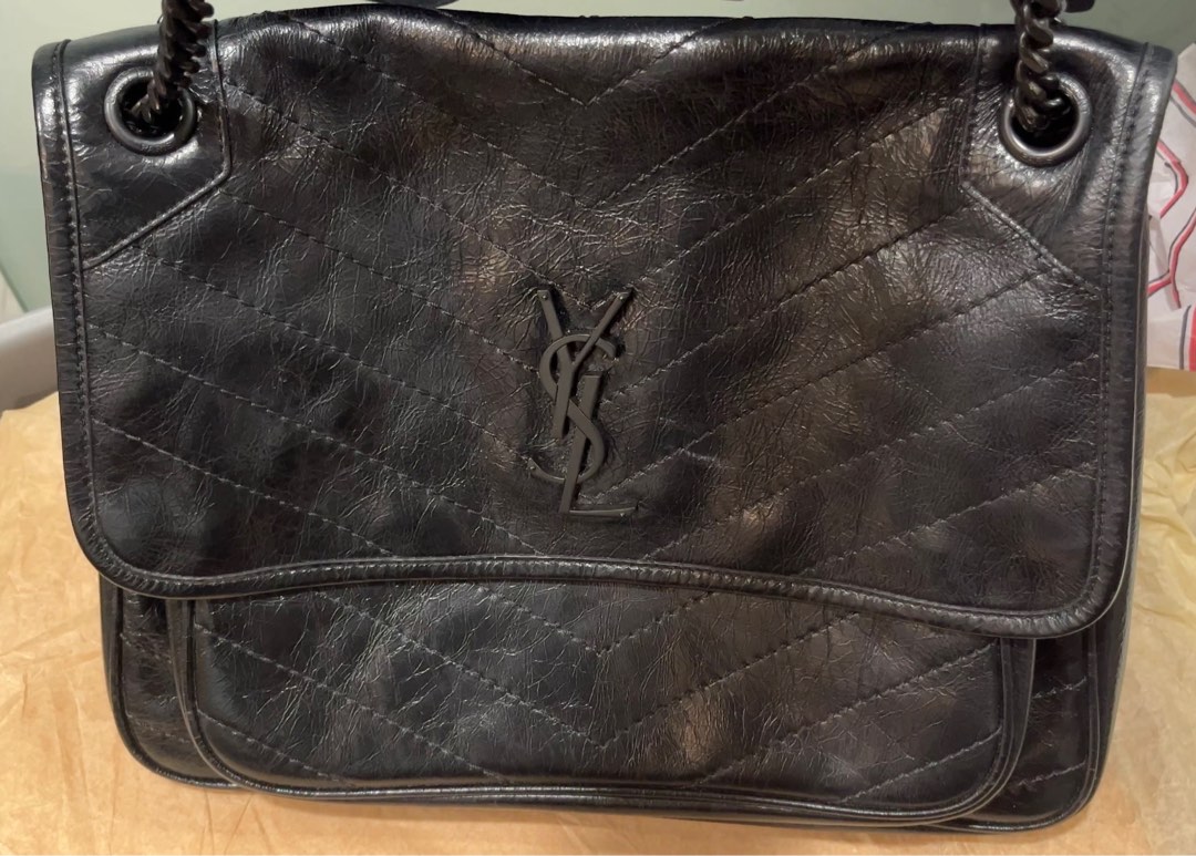 YSL Niki Large, Luxury, Bags & Wallets on Carousell