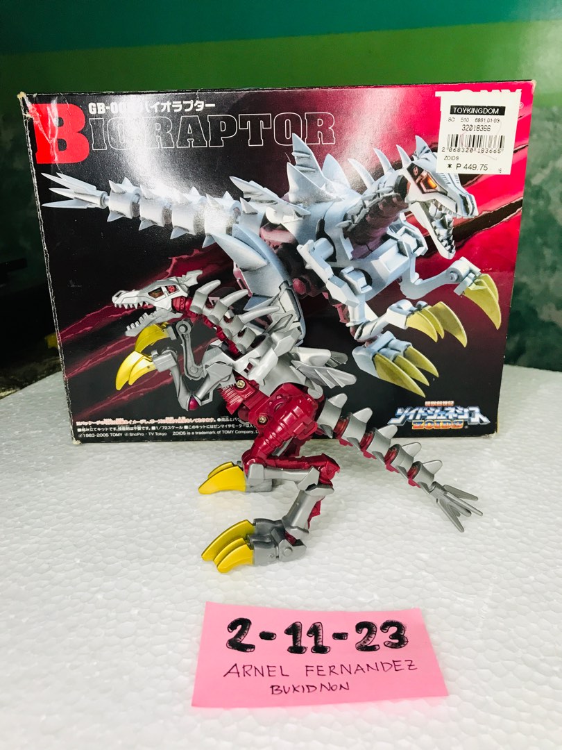 Zoids bio raptor, Hobbies & Toys, Toys & Games on Carousell