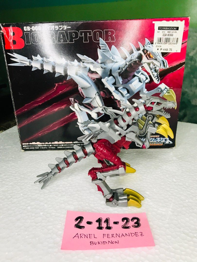 Zoids bio raptor, Hobbies & Toys, Toys & Games on Carousell