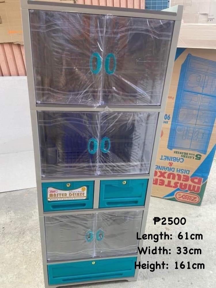 Zooey Master Deluxe Dish Cabinet, Furniture & Home Living, Furniture ...