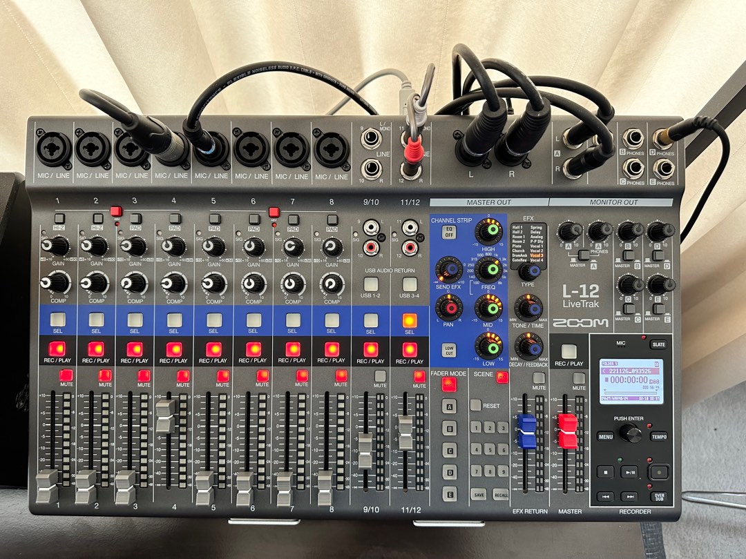 Zoom L-12, Hobbies & Toys, Music & Media, Music Accessories on Carousell