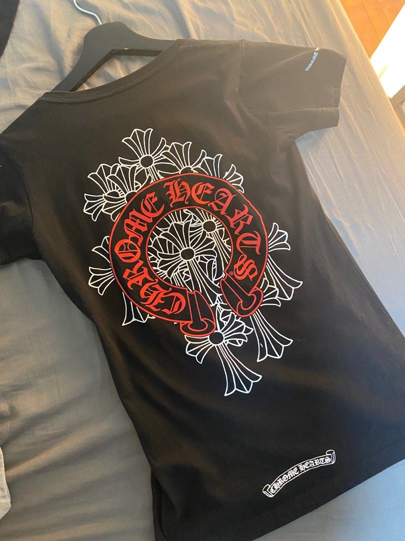 100% Authentic Chrome Hearts Tee, Men's Fashion, Tops & Sets, Tshirts ...