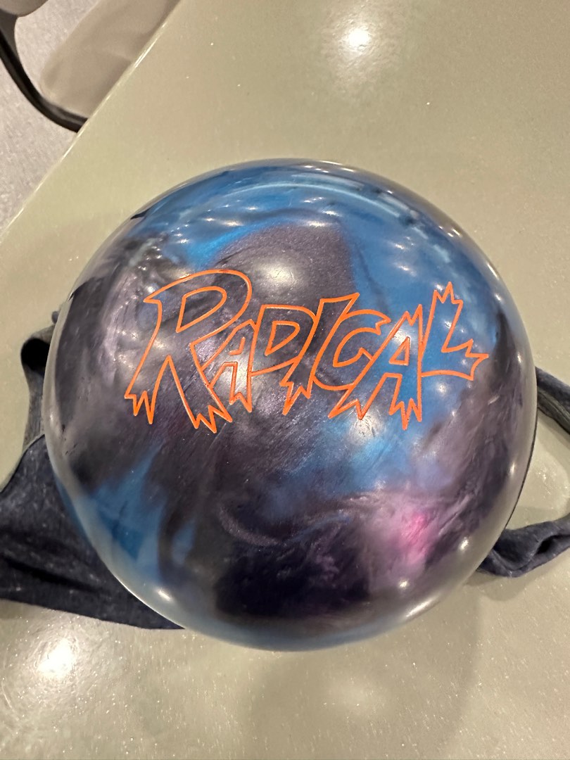 14lb radical incognito bowling ball, Sports Equipment, Other Sports ...