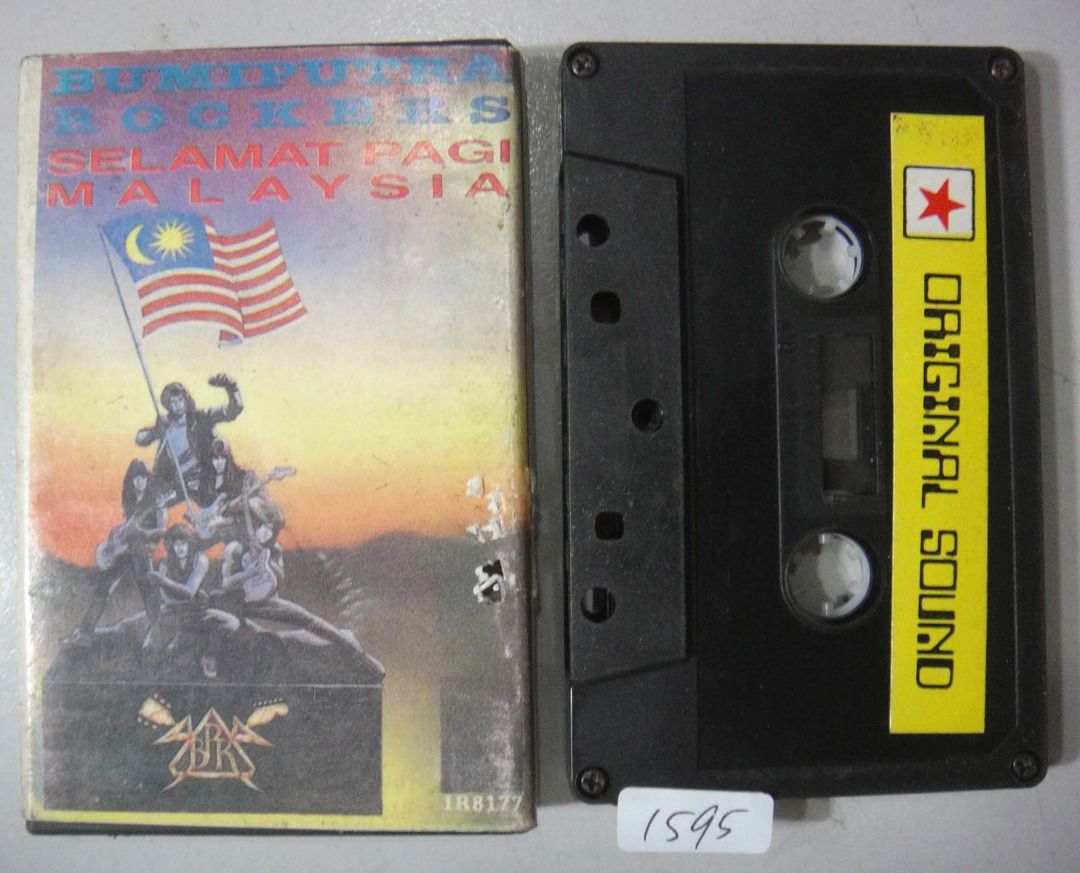 (1595) Kaset Cassette Melayu ROCK BUMIPUTRA ROCKERS selamat pagi ...