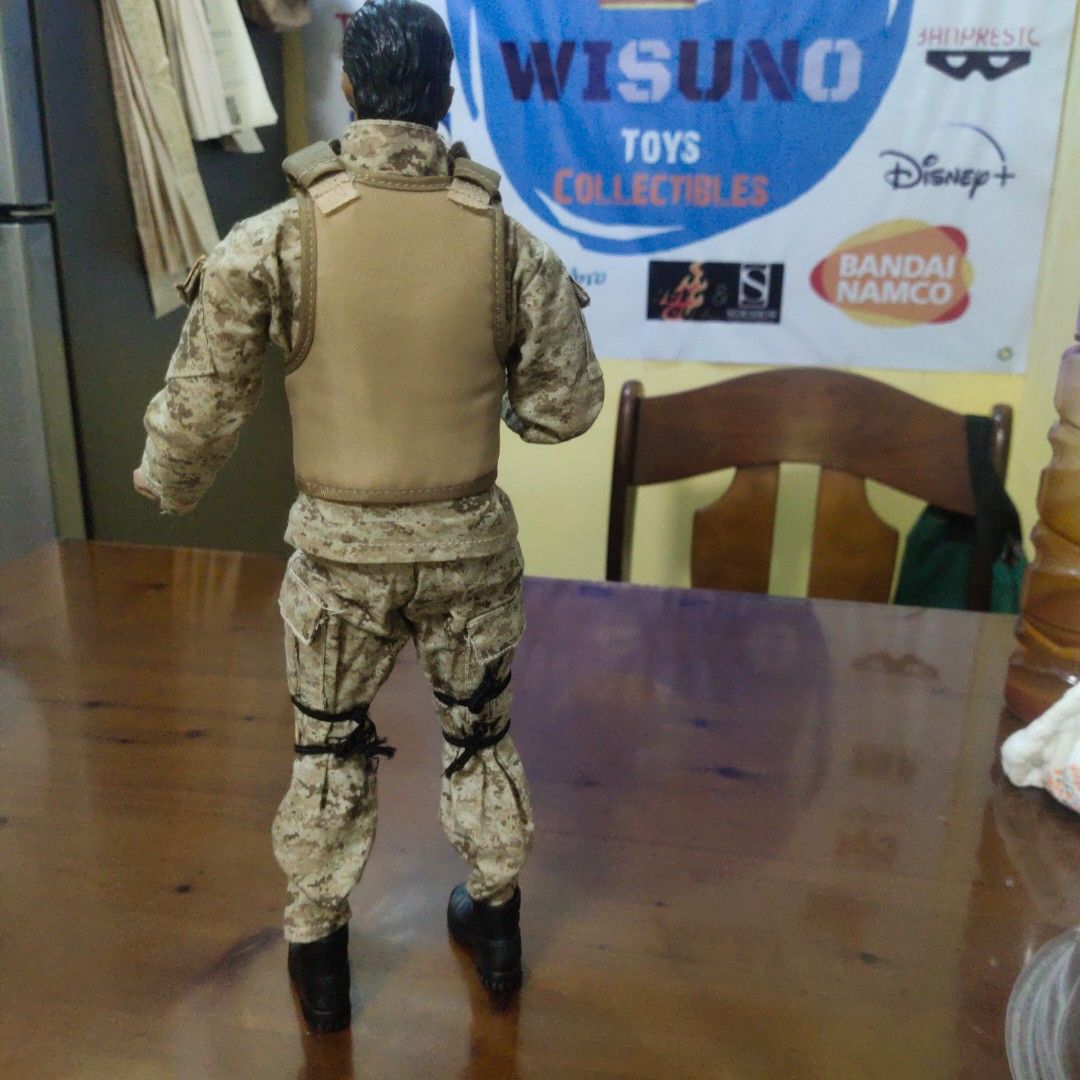 1/6 Scale Christian Vale in Army Uniform Kitbash, Hobbies & Toys, Toys ...