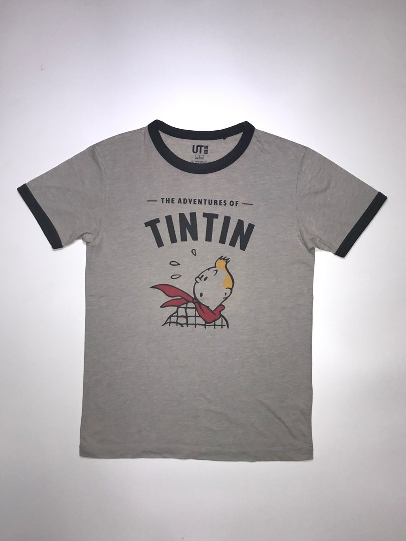 2015 Tintin x Uniqlo UT: The Adventures of Tintin, Men's Fashion, Tops ...