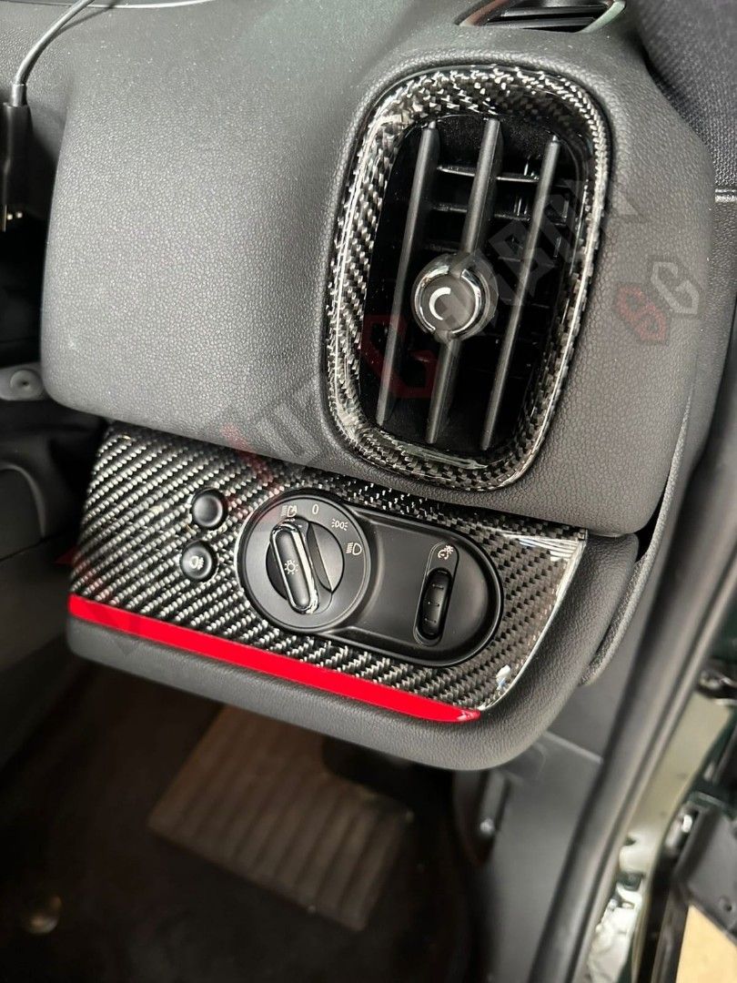 2022 Mini Cooper F60 JCW Carbon fiber steering wheel & Interior trim ...