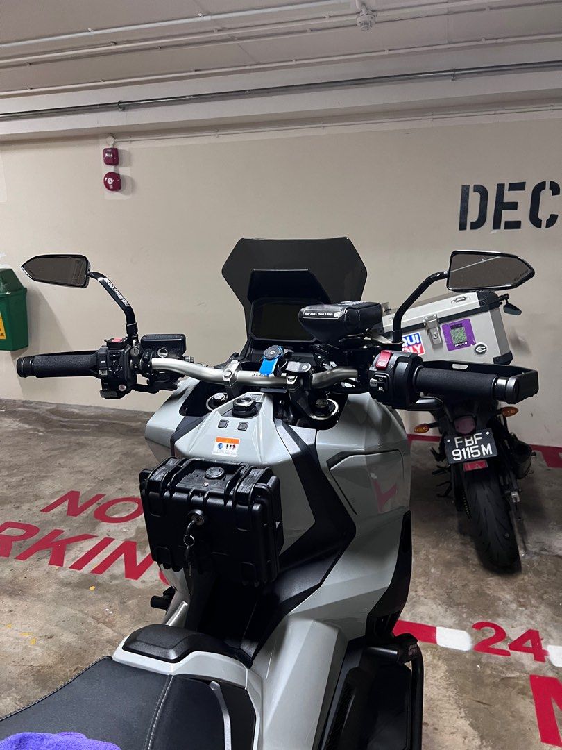 2022 X-ADV 2L Tank Case (Require drilling), Motorcycles, Motorcycle ...