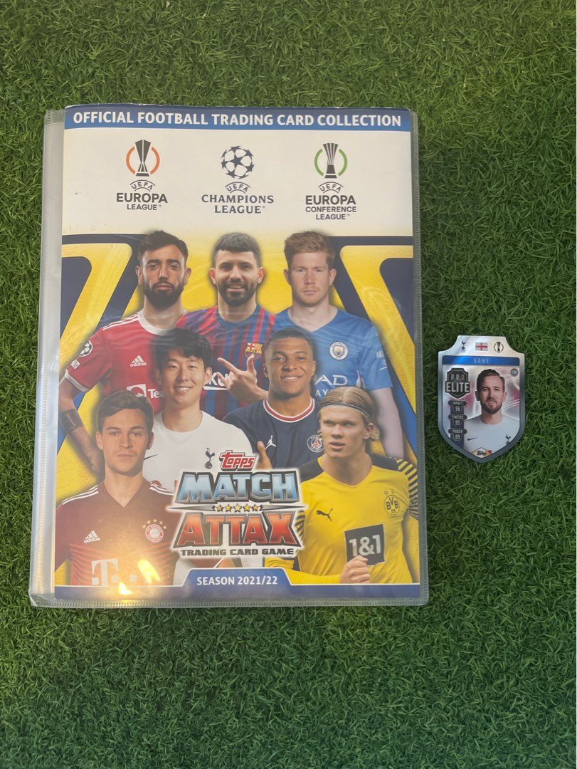 21/22 Match Attax Cards and Folder, Hobbies & Toys, Toys & Games on ...