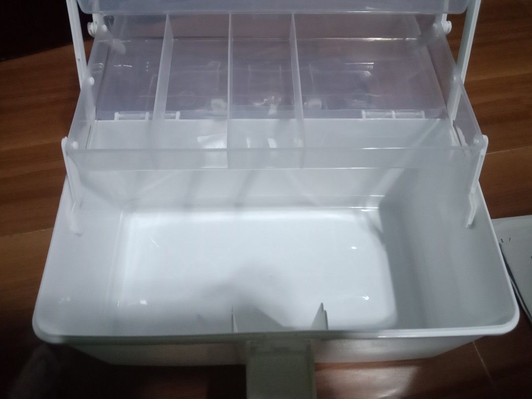 3 layer medicine box/first aid kit/ multipurpose box/ tackle box ...