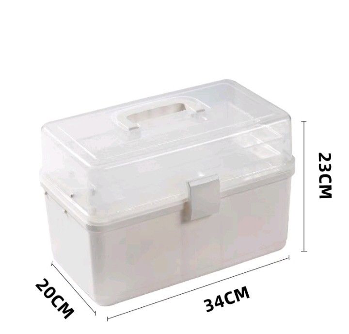 3 layer medicine box/first aid kit/ multipurpose box/ tackle box ...