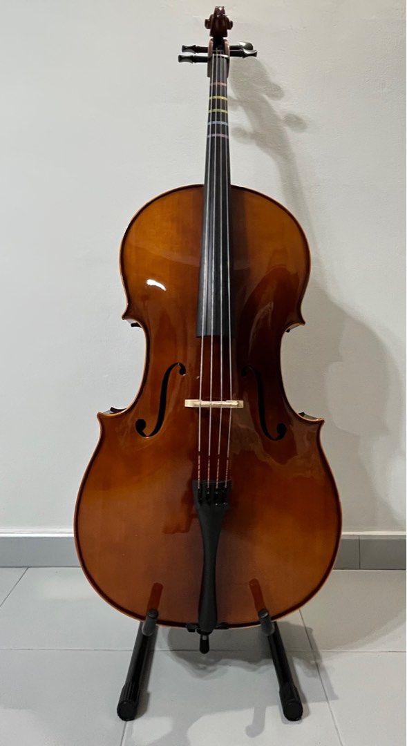 4/4 Eurostring M200 Cello, Hobbies & Toys, Music & Media, Musical ...