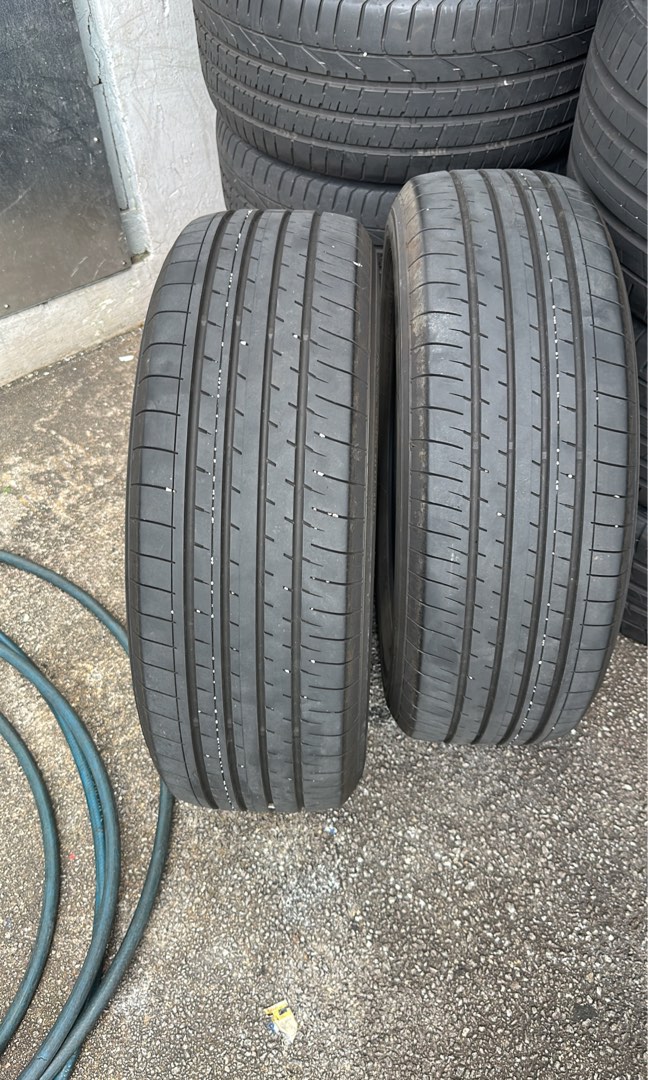 4 X Yokohama AE61 225/60/18 Tyres (70% Threads), Car Accessories, Tyres ...