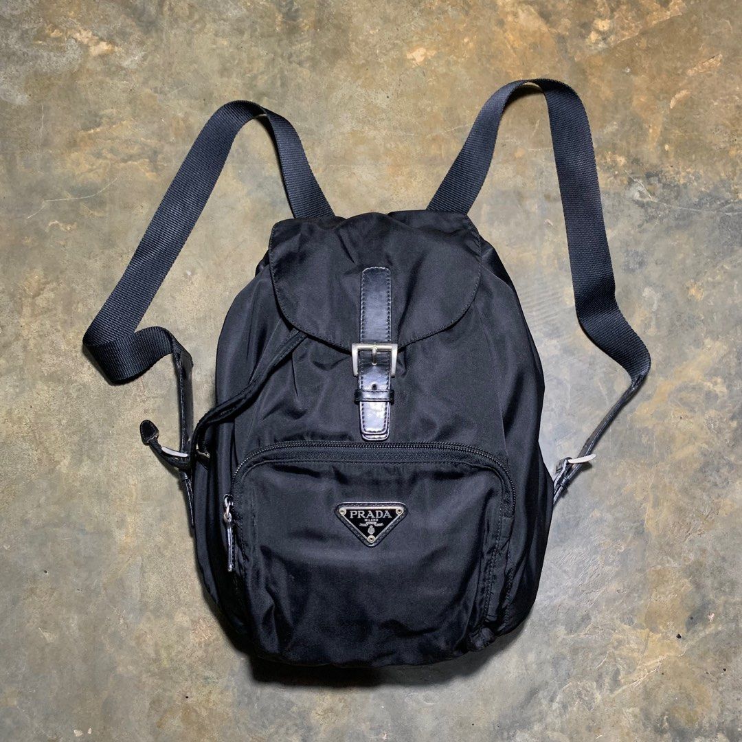 90s Prada Bacpack, Women's Fashion, Bags & Wallets, Backpacks on Carousell