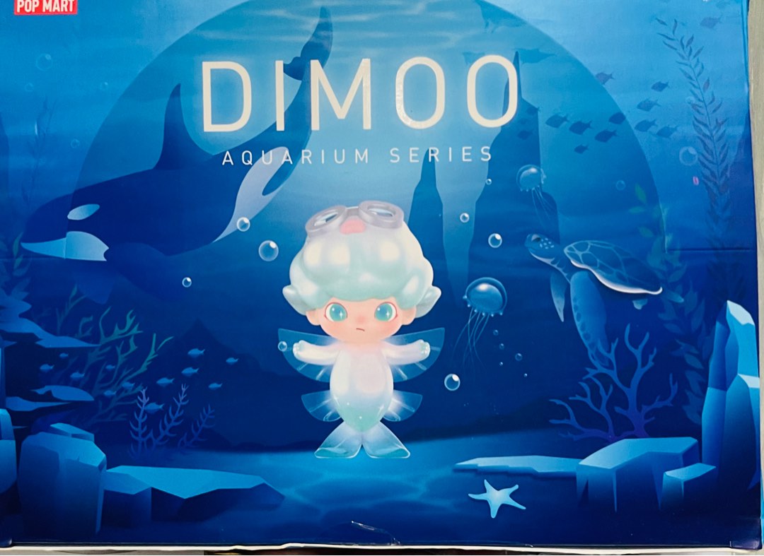 特價 全新 pop mart 盲盒 Dimoo Aquarium series 原盒1 box 12個 （只開外盒確認）。 Labubu ...