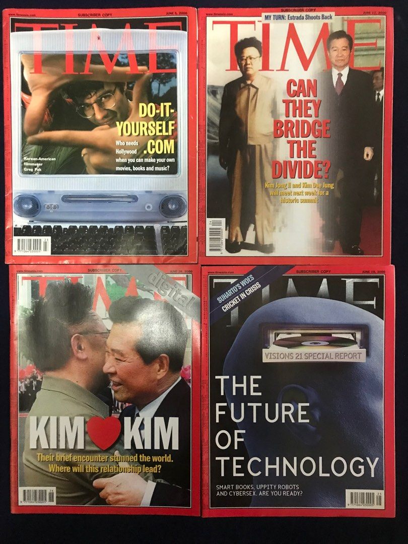千禧年 Time Magazine (June 2000), 興趣及遊戲, 書本 & 文具, 雜誌及其他 - Carousell