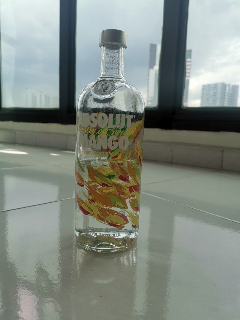 Absolut Mango Flavor Vodka, Food & Drinks, Beverages on Carousell