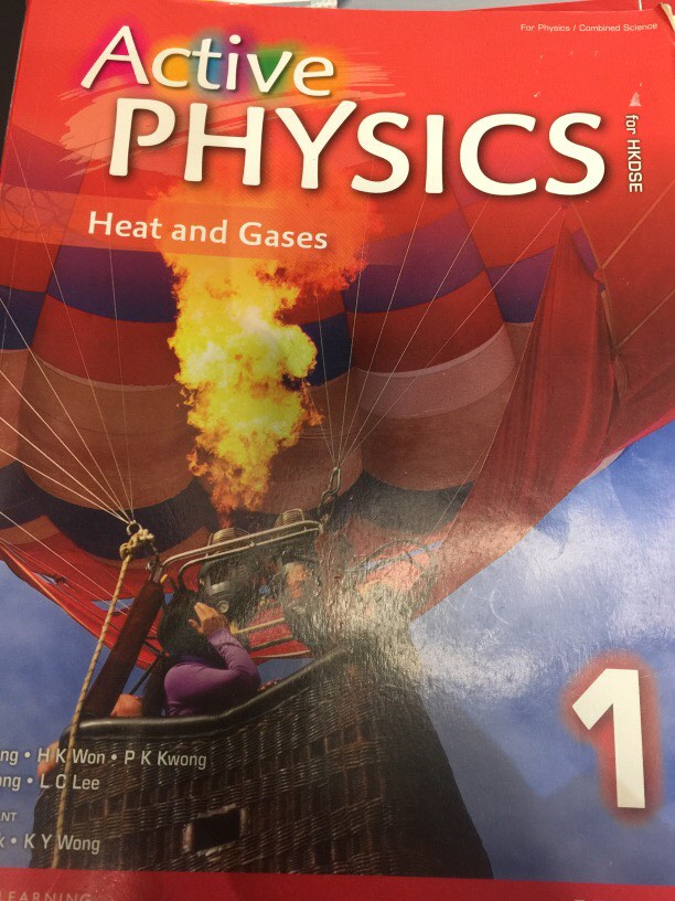 Active Physics For HKDSE Heat and Gases Book1, 興趣及遊戲, 書本 & 文具, 教科書 ...