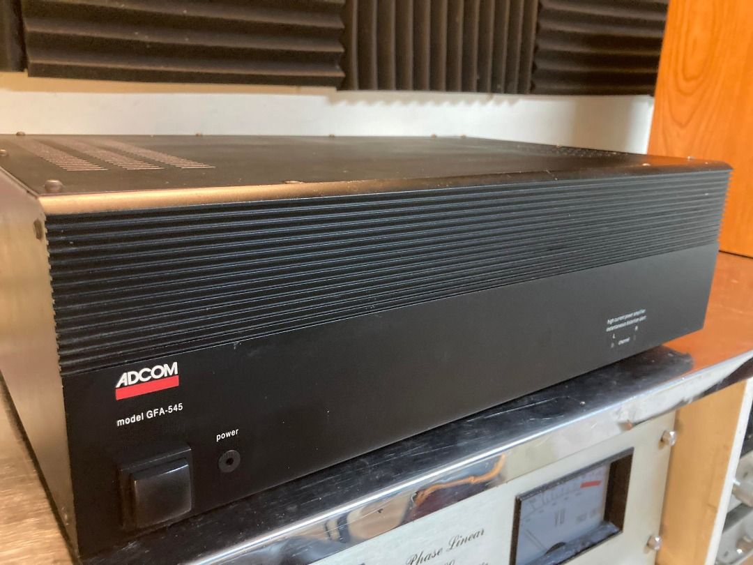 ADCOM GFA-545 Power Amplifier 110V 100W, Audio, Soundbars, Speakers ...