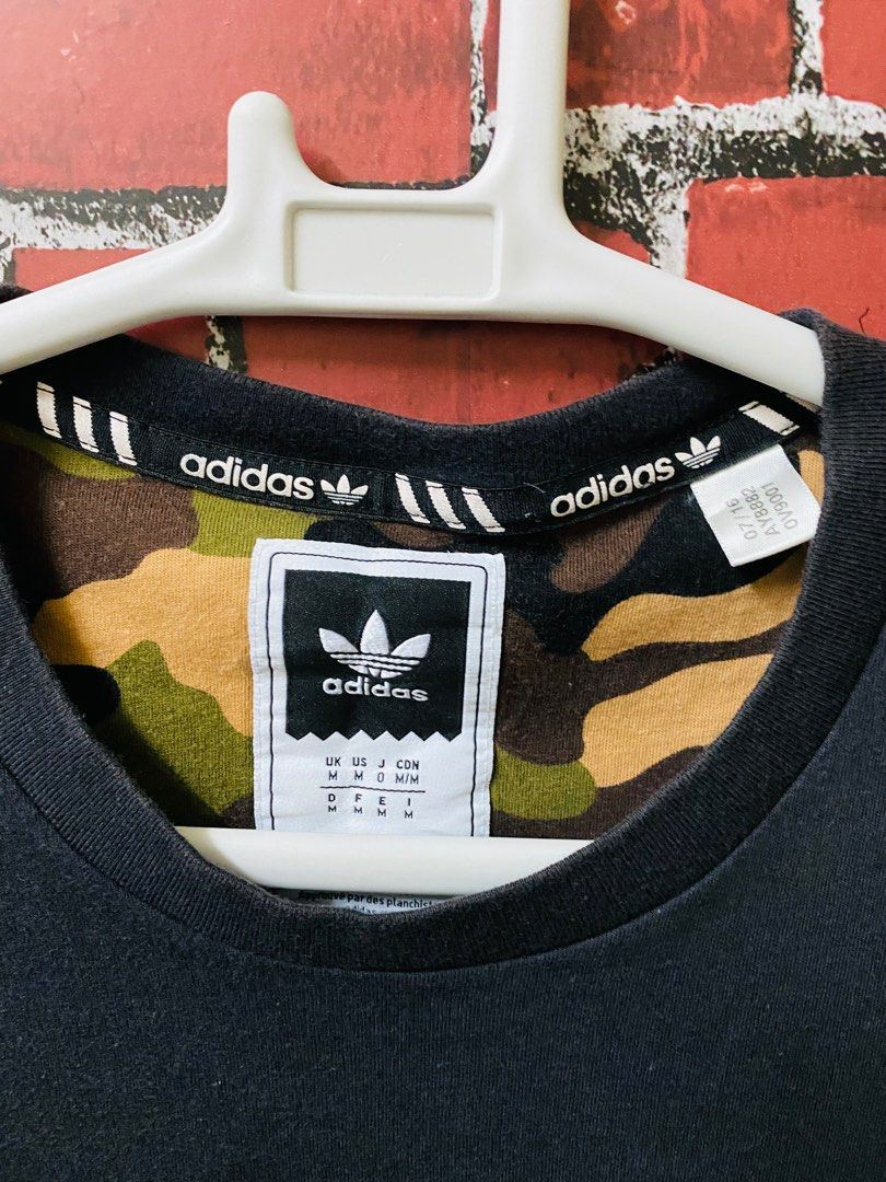 Adidas Camo Kain Sambung, Men's Fashion, Tops & Sets, Tshirts & Polo ...