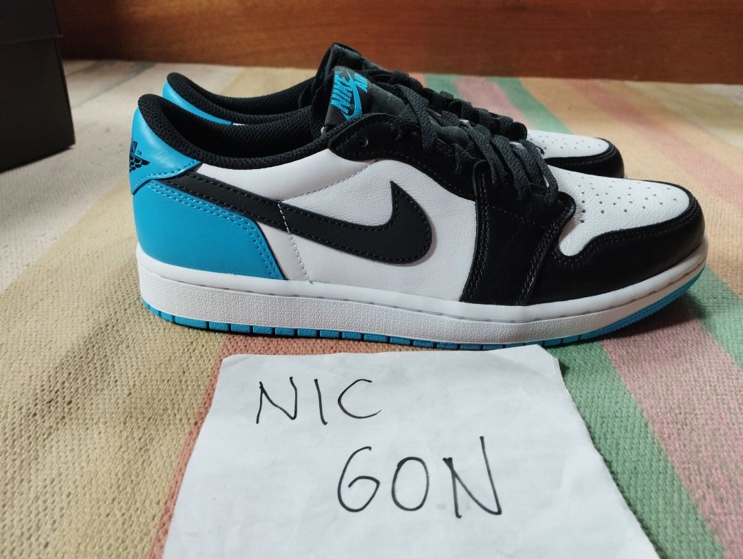 Air Jordan 1 Low OG UNC Powder Blue on Carousell