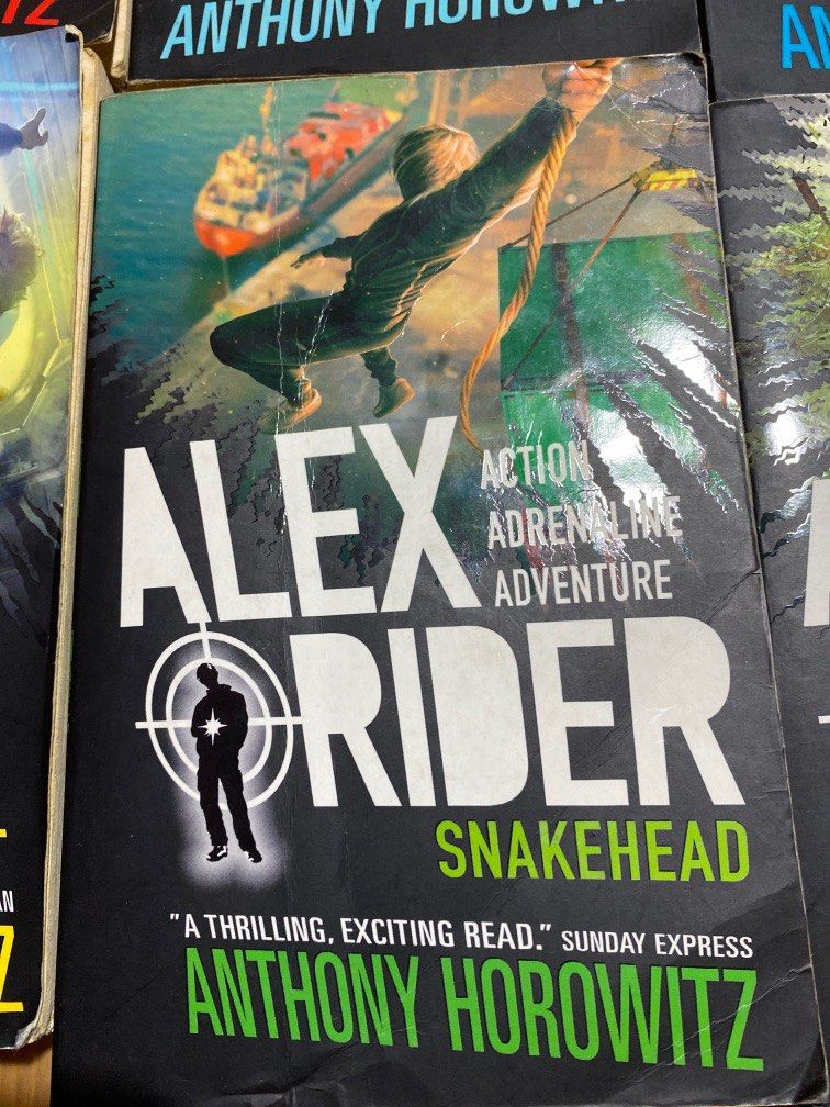 Alex Rider Full Series (Book 1-10), Hobbies & Toys, Books & Magazines ...