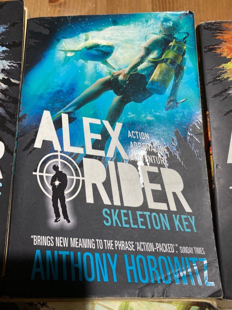 Alex Rider Full Series (Book 1-10), Hobbies & Toys, Books & Magazines ...