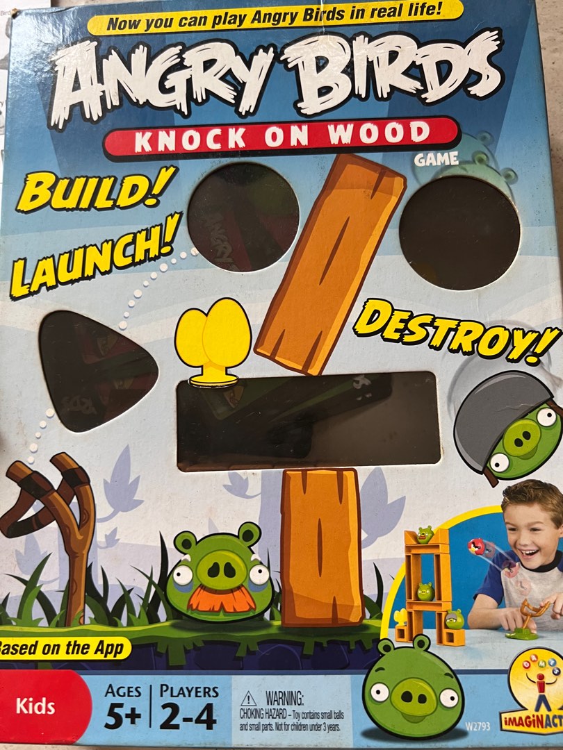 Angry bird game, Hobbies & Toys, Toys & Games on Carousell