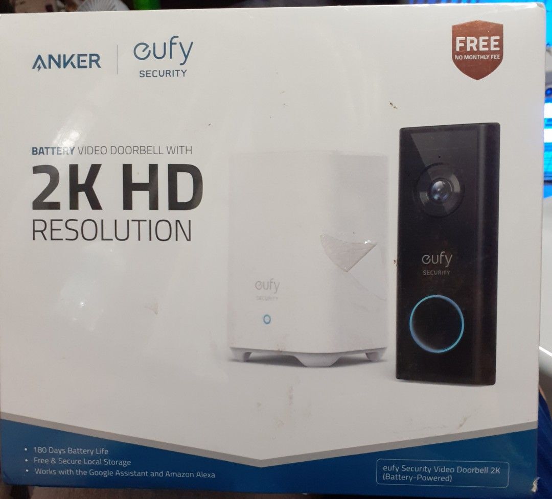 ANKER EUFY SECURITY CAMERA with doorbell from U.S, Furniture & Home ...