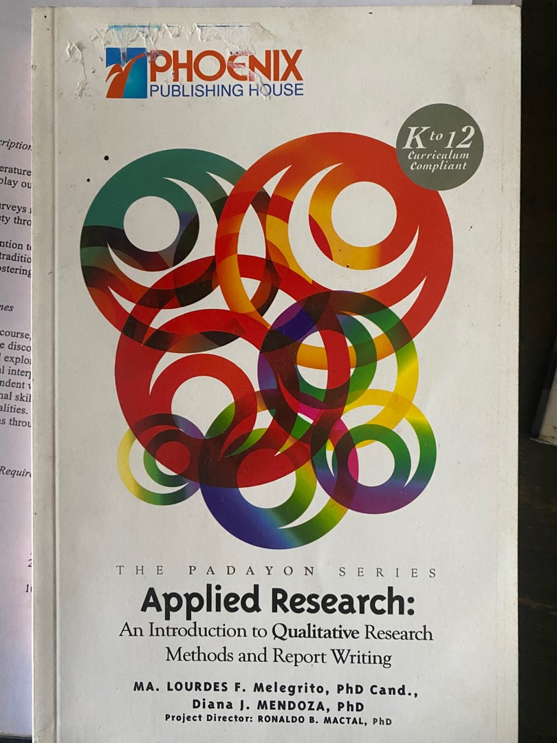 Applied Research: An Introduction to Qualitative Research, Hobbies ...