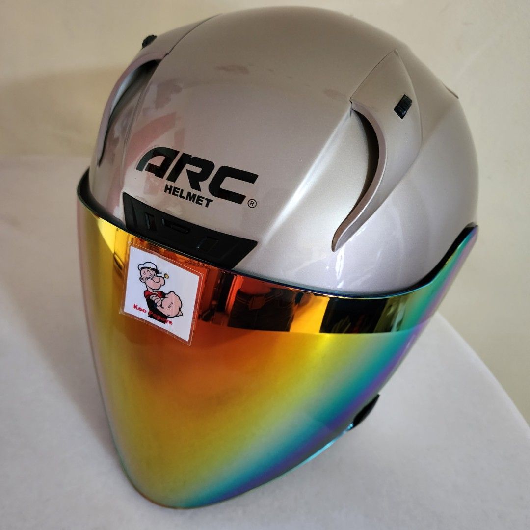 ARC XR HELMET SUPREME COLOR (PLAIN COLOR), Motorcycles, Motorcycle ...