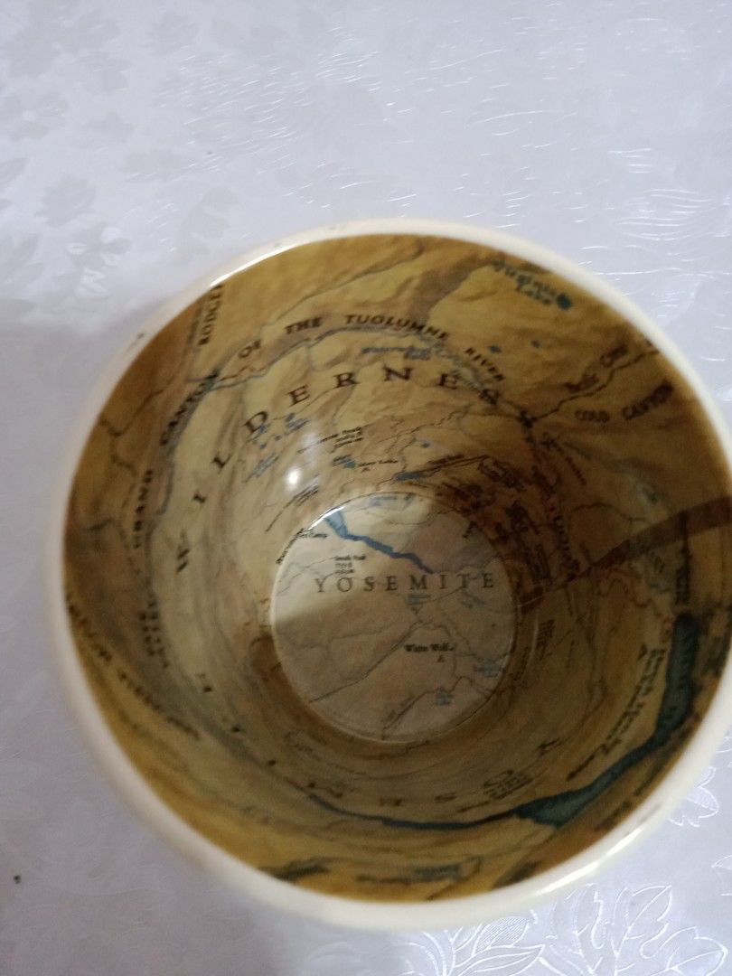 Artistic map cup 10.5cm depth, Furniture & Home Living, Kitchenware ...