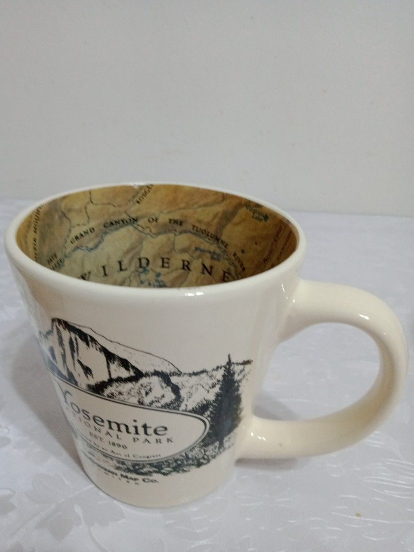 Artistic map cup 10.5cm depth, Furniture & Home Living, Kitchenware ...
