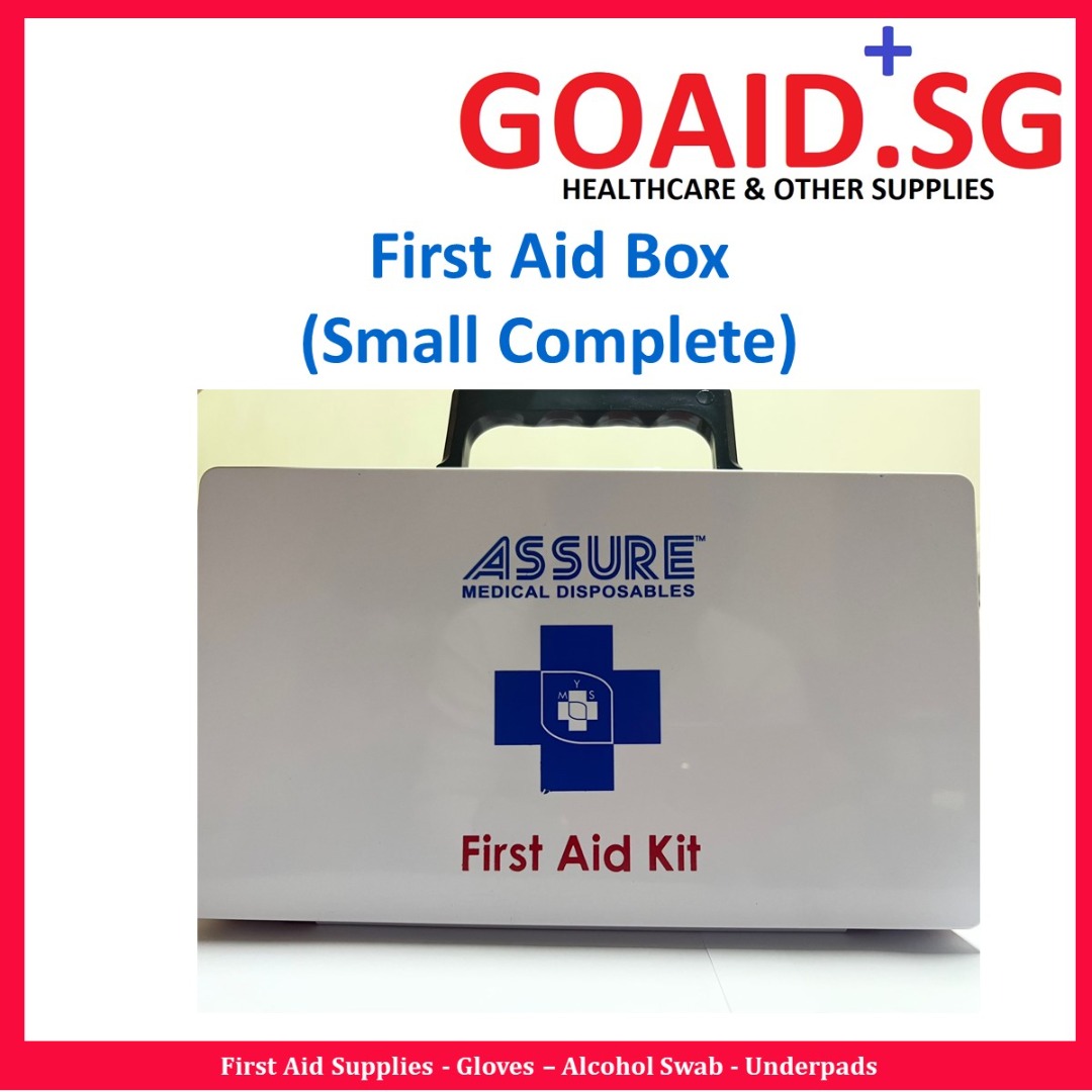 ASSURE First Aid Box / Dressing pack / Scissors , Health & Nutrition ...