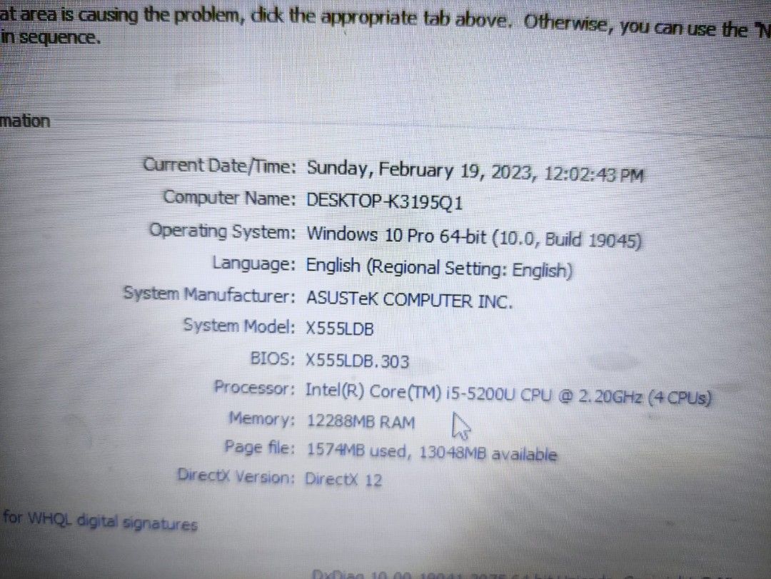 Asus Vivobook X555LDB, Elektronik, Komputer, Laptop di Carousell