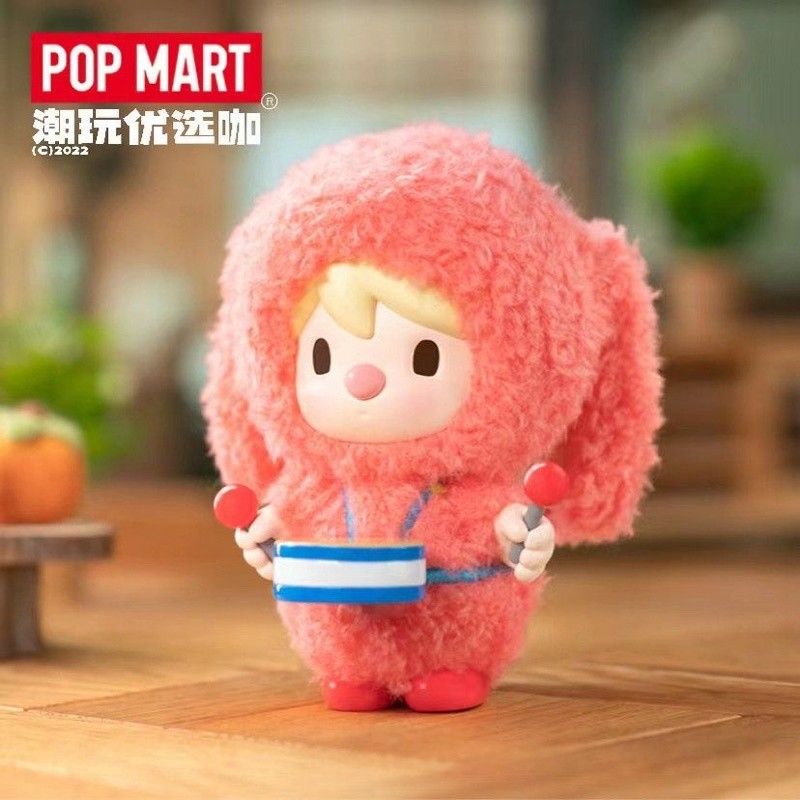 Authentic Popmart Pop Mart Sweet Bean Animal Play Rabbit Drummer ...