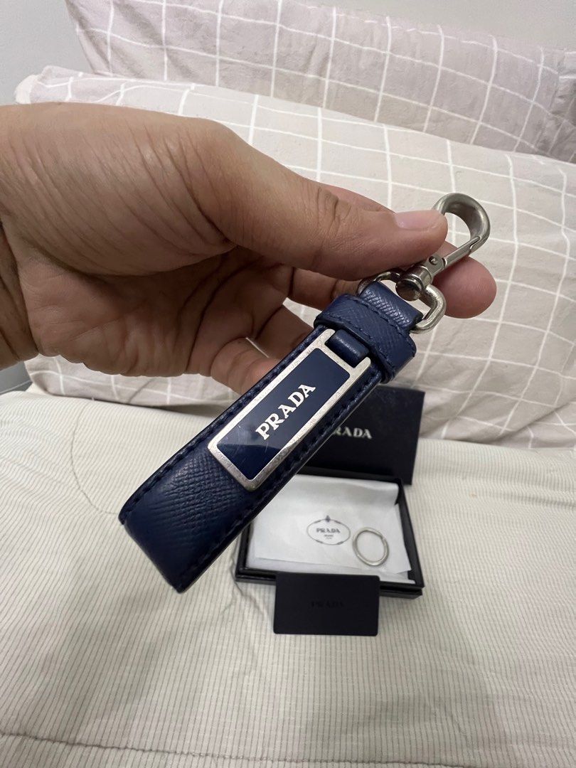 Authentic Prada Key Fob, Luxury, Accessories on Carousell