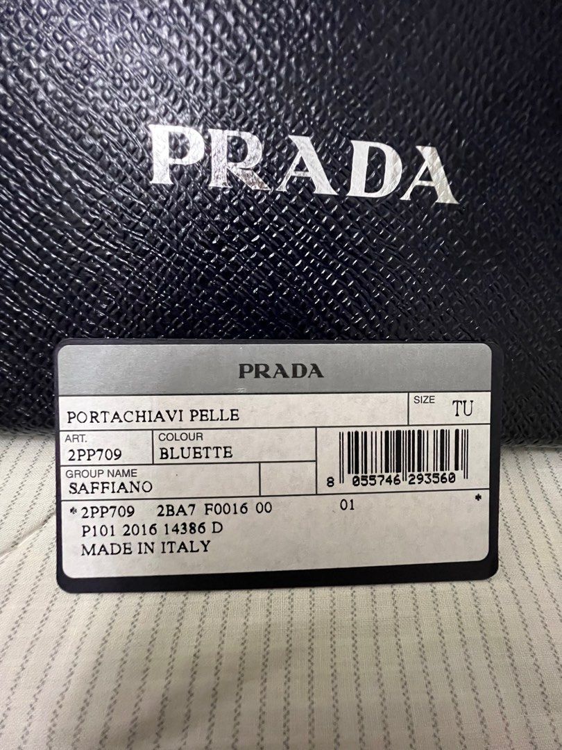 Authentic Prada Key Fob, Luxury, Accessories on Carousell