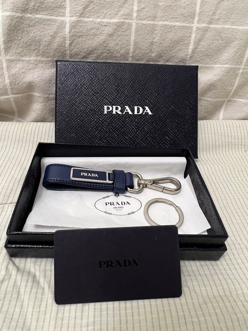 Authentic Prada Key Fob, Luxury, Accessories on Carousell