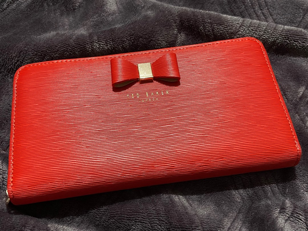 AUTHENTIC TED BAKER WALLET, Luxury, Bags & Wallets on Carousell