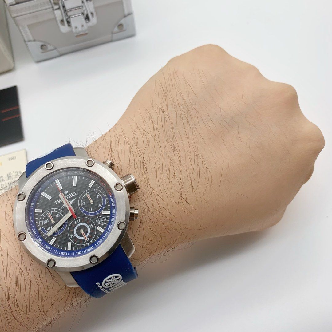 Authentic TW STEEL TW 924 Yamaha Factory Racing 48mm, Men's Fashion ...