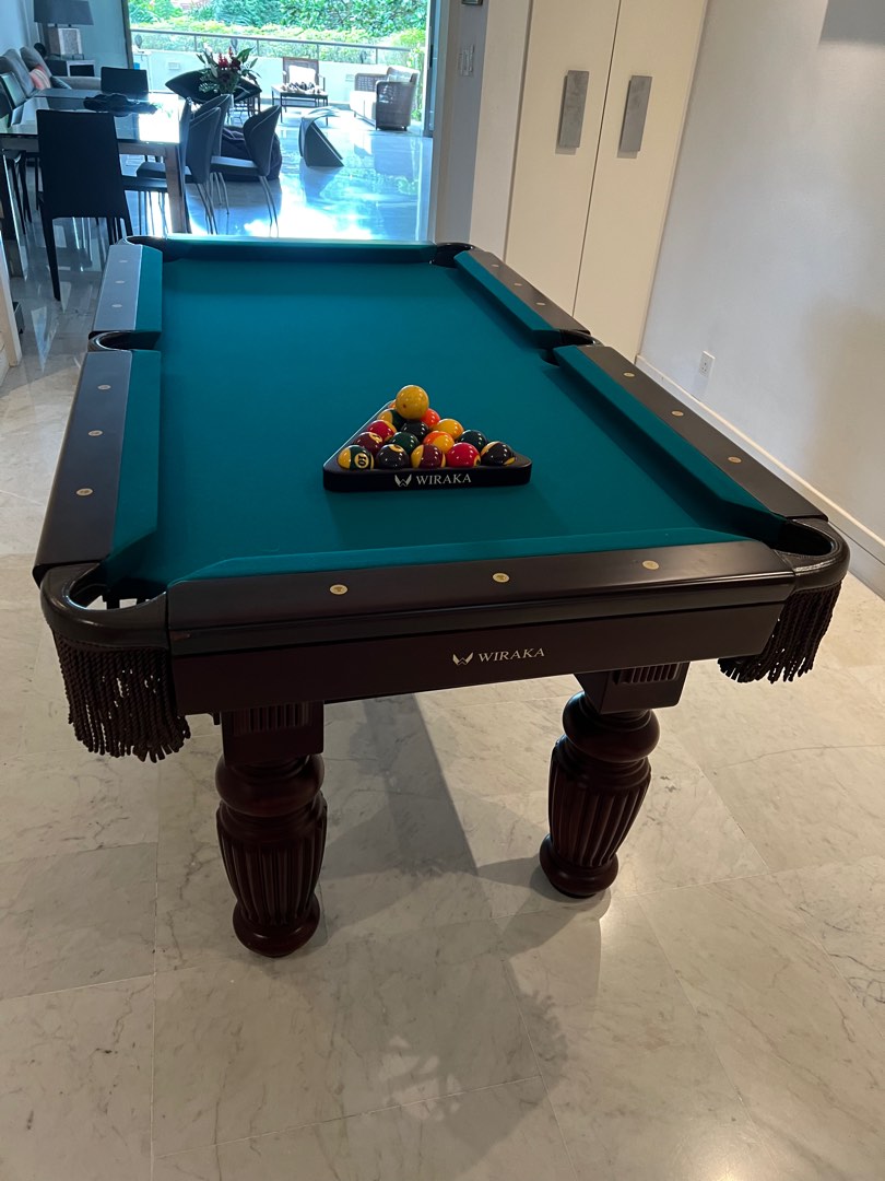 Beautiful Wiraka 6 feet pool table with accessories, Sports Equipment ...
