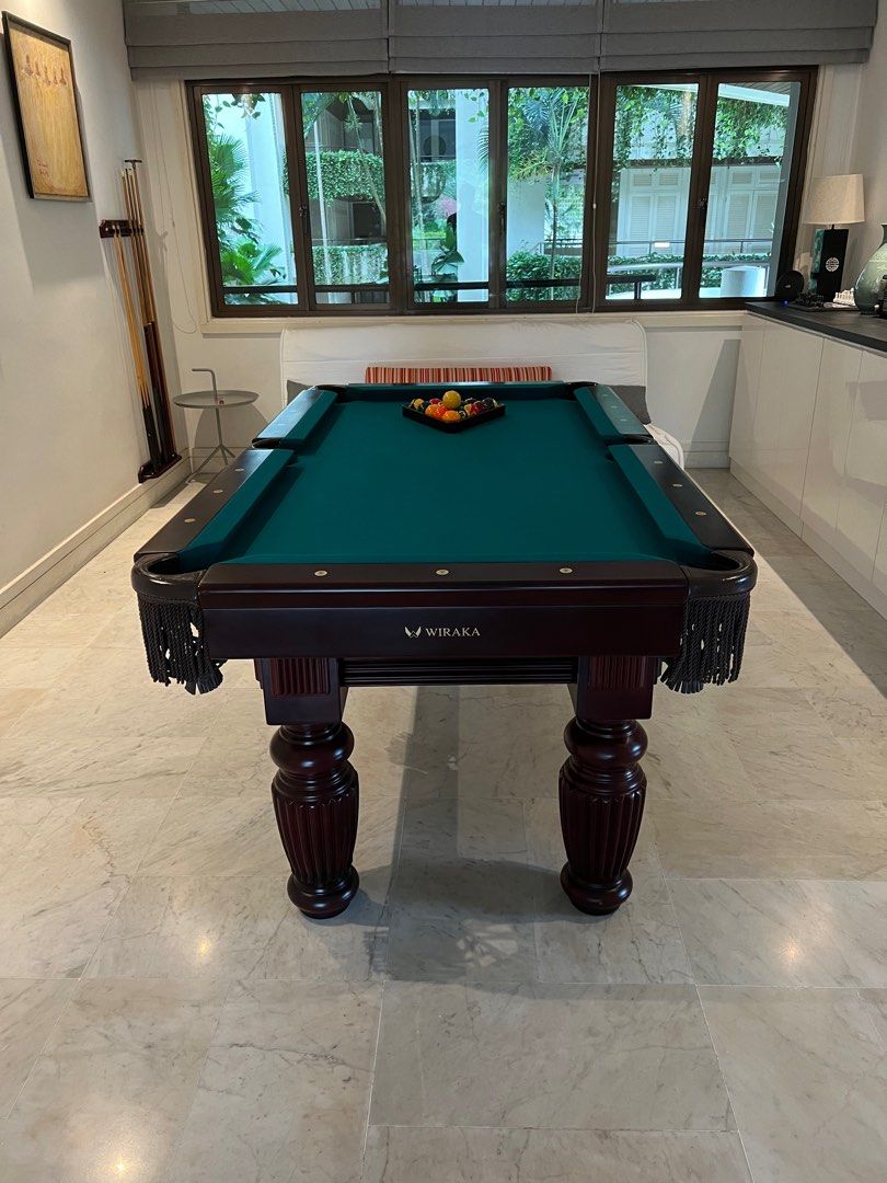 Beautiful Wiraka 6 feet pool table with accessories, Sports Equipment ...