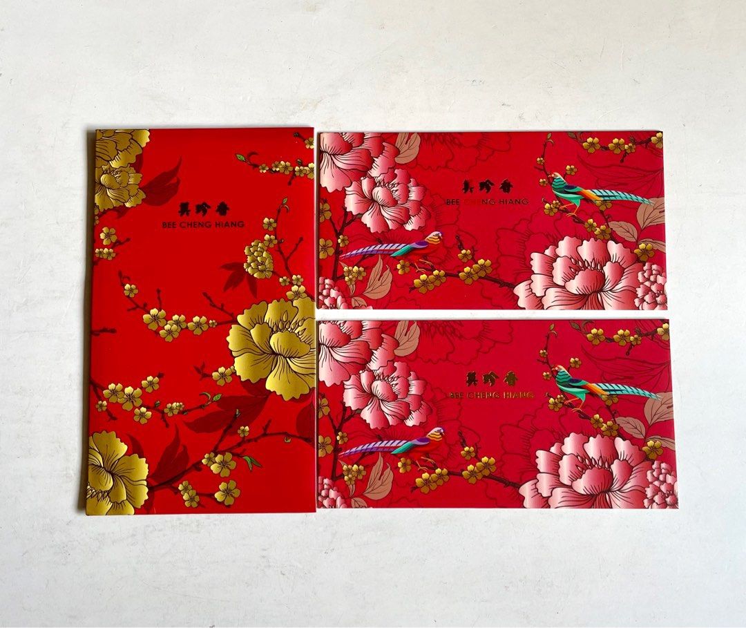 Bee Cheng Hiang CNY Red Packet Ang Bao Ang Pow Hong Bao Ang Pao Money ...