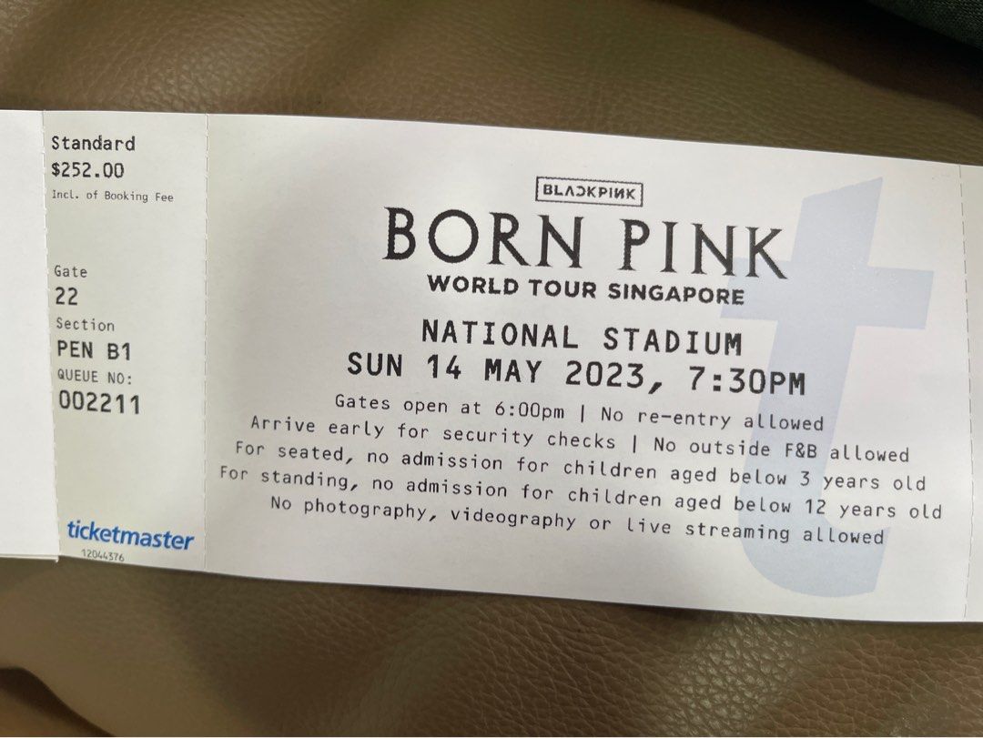 Black Pink Concert Tickets, Tickets & Vouchers, Event Tickets on Carousell