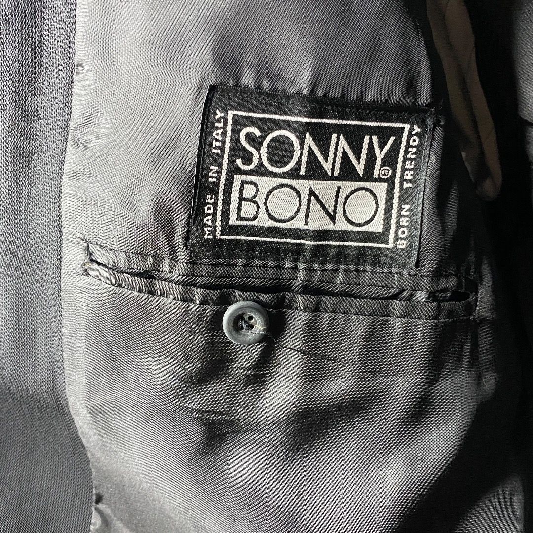 Black Sonny Bono Men’s Coat/Americana, Men's Fashion, Coats, Jackets ...