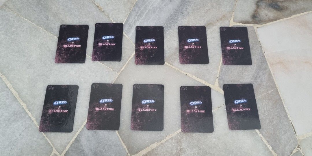 Blackpink oreo card, Hobbies & Toys, Memorabilia & Collectibles, K-Wave ...