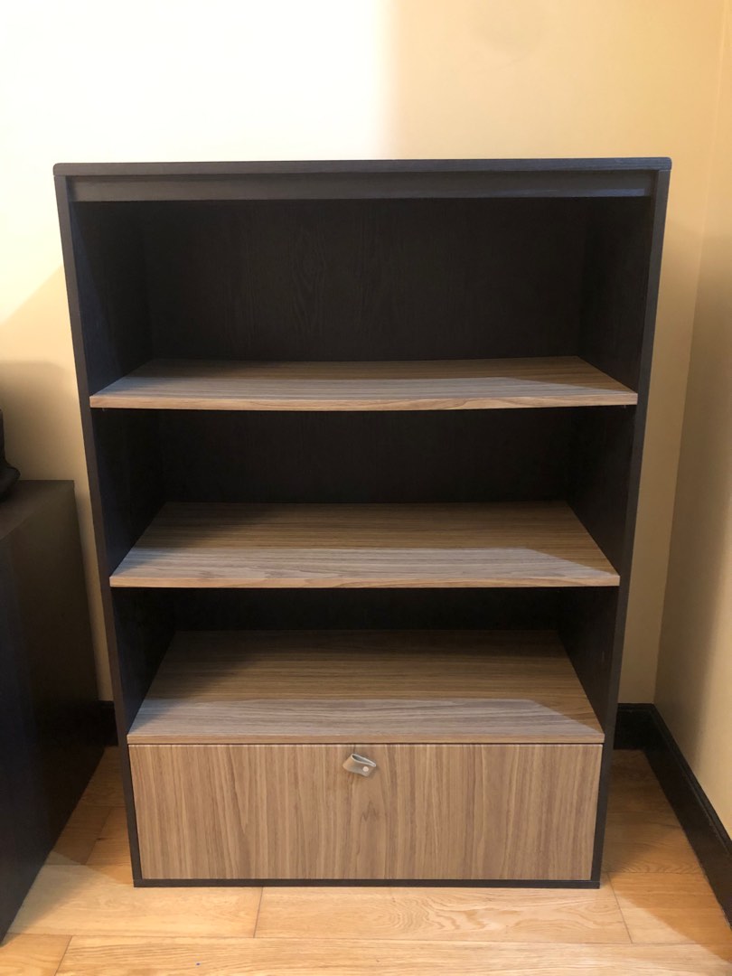 Book shelf/ shelves with drawer, Furniture & Home Living, Furniture ...