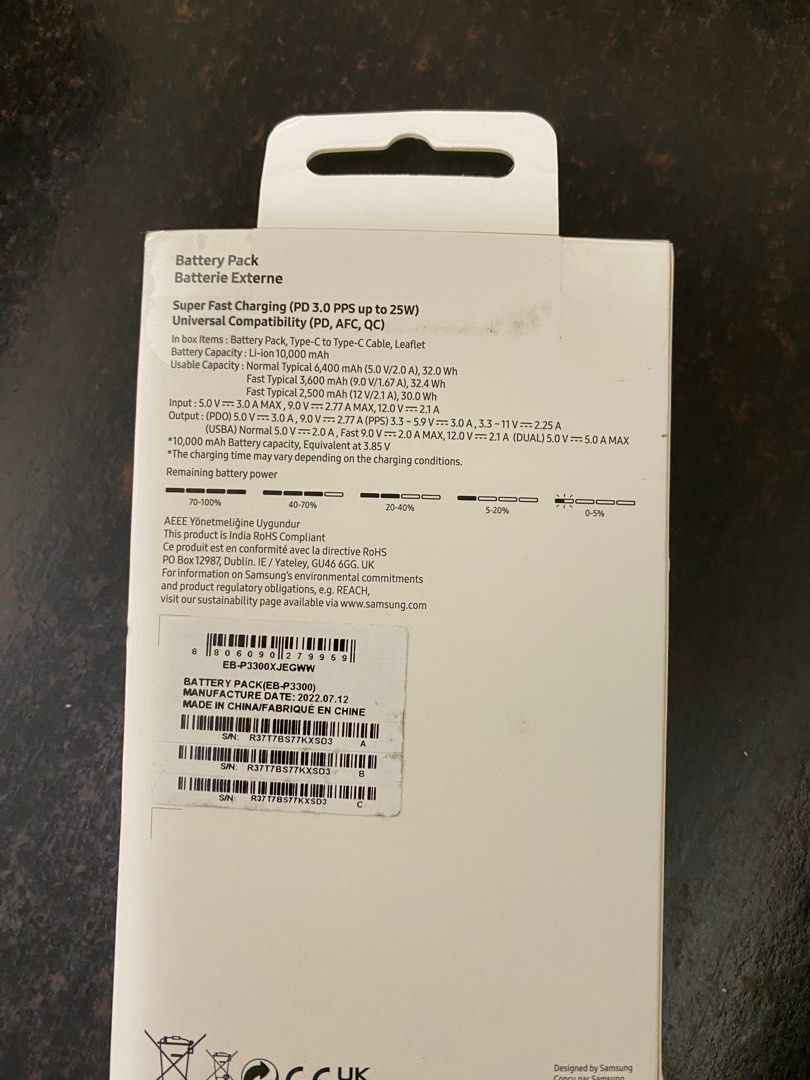 Brand new Samsung battery pack, Mobile Phones & Gadgets, Mobile ...