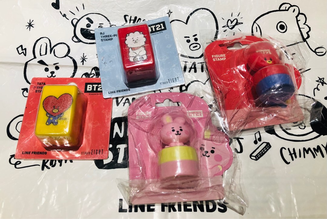 BT21 Stamps on Carousell